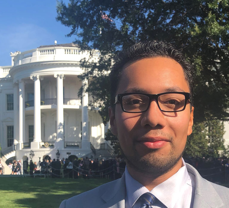 Panetta Intern Oscar Mancilla Experiences History in the Making in D.C ...