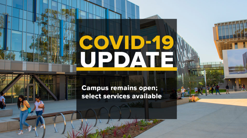 Campus Remains Open: Select Services Available – CSUDH News